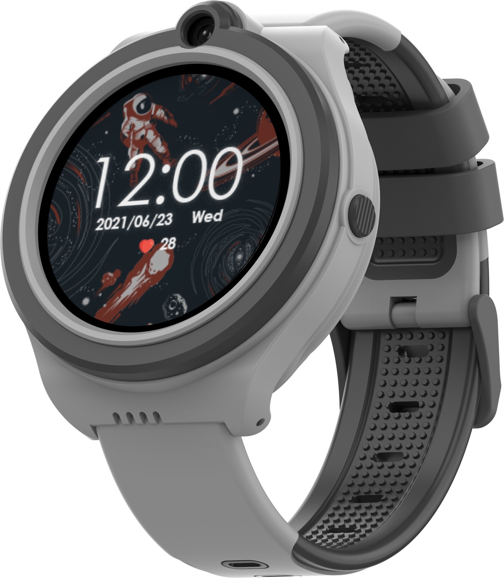 BEMI Linko Szary Smartwatch - niskie ceny i opinie w Media Expert