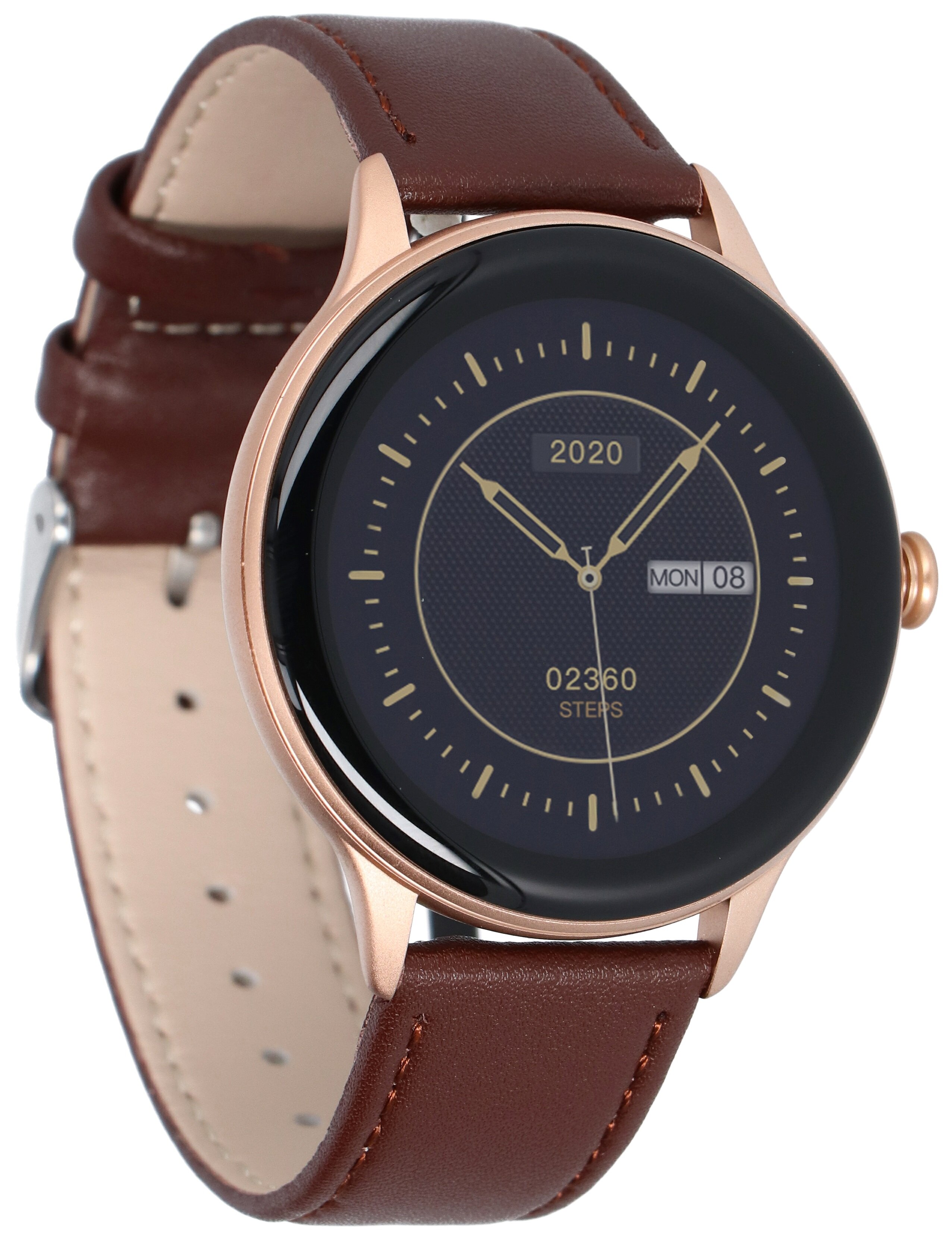 MAXCOM FW48 Vanad Złoty Matowy Smartwatch - niskie ceny i opinie w ...