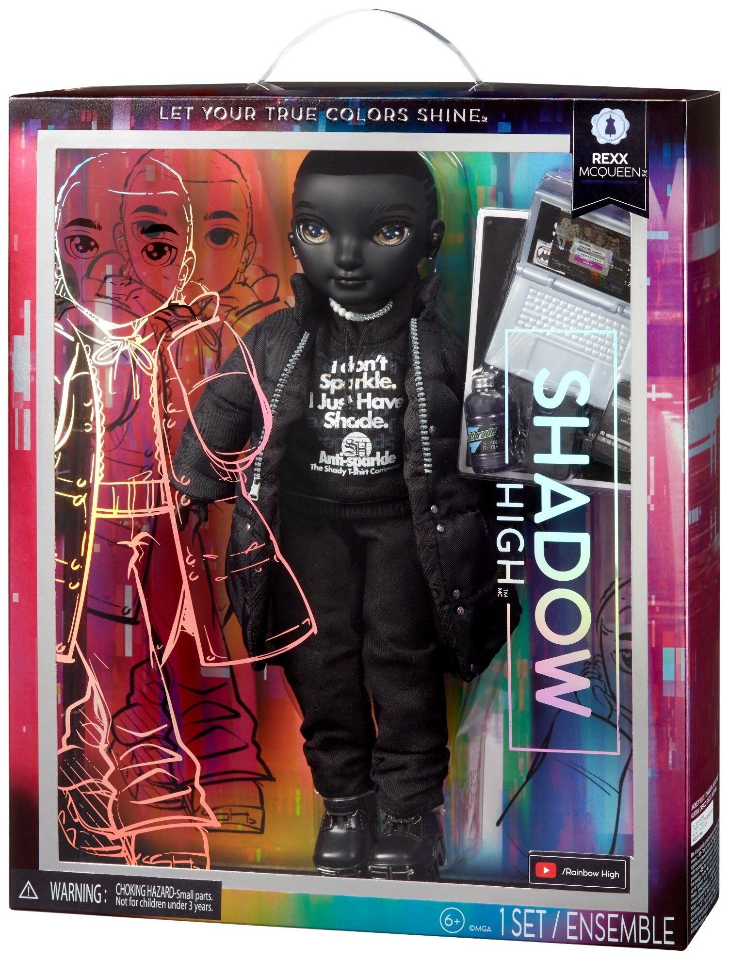 RAINBOW HIGH Rexx McQueen 583080 Lalka - niskie ceny i opinie w Media ...