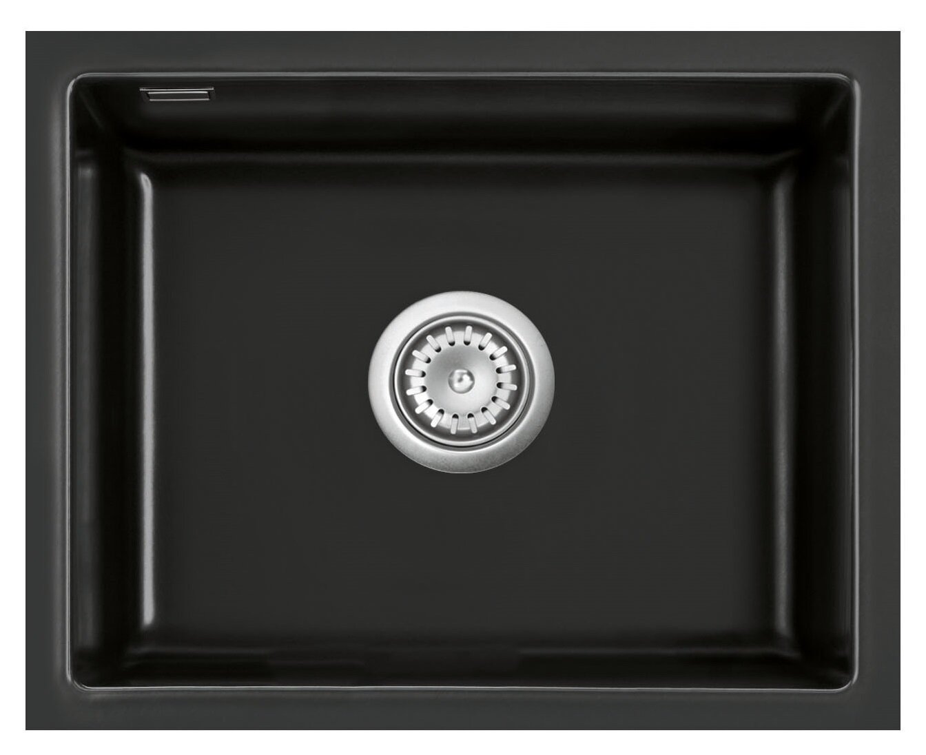 SYSTEMCERAM Mera 50U 5357 01 Nero 68 Czarny Zlewozmywak - niskie ceny i opinie w Media Expert