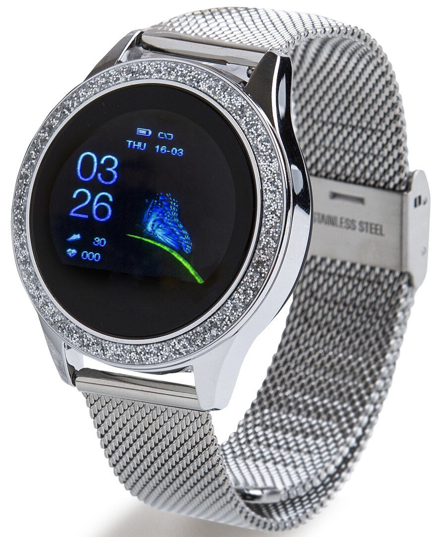 ORO-MED Smart Crystal Srebrny + Zabezpieczenie ekranu Smartwatch ...