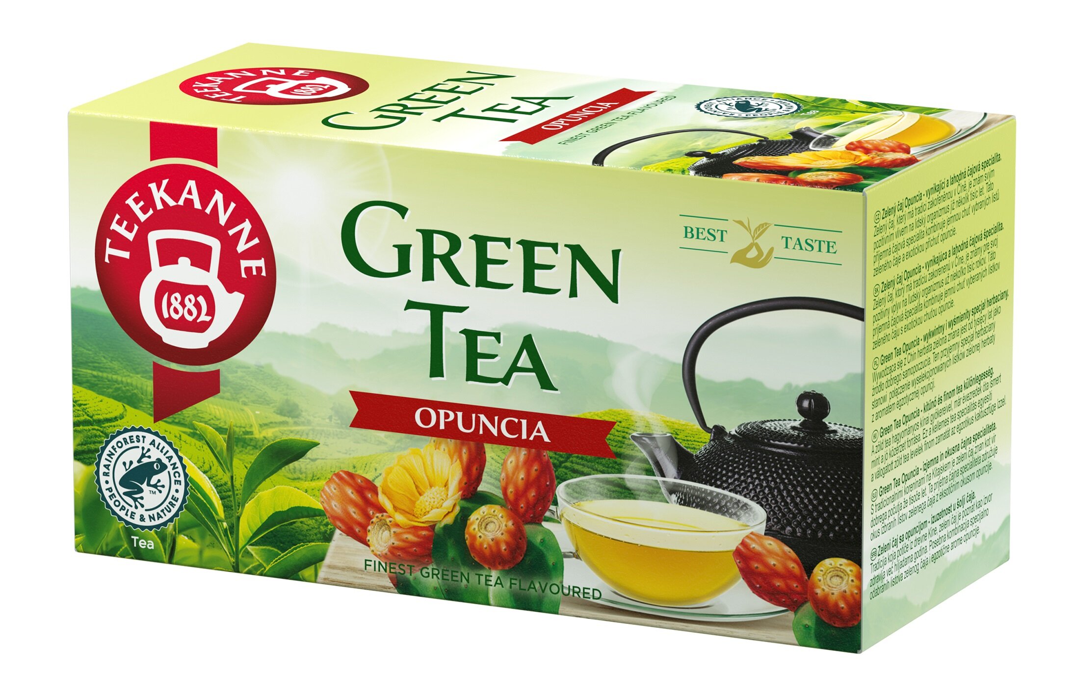 TEEKANNE Green Tea Opuncia (20 sztuk) Herbata - niskie ceny i opinie w ...