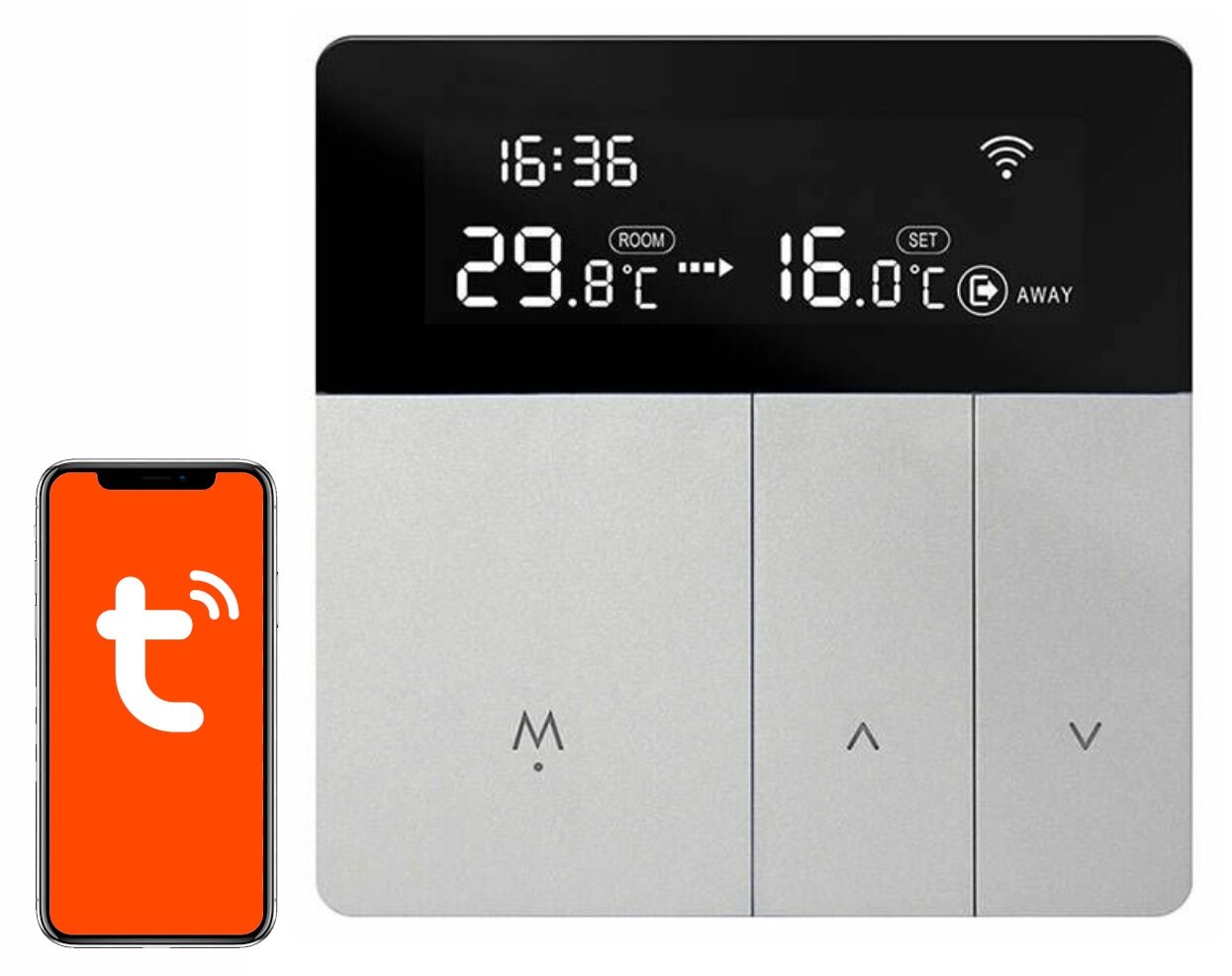 AVATTO WT50-WH-3A Wi-Fi Termostat - niskie ceny i opinie w Media Expert