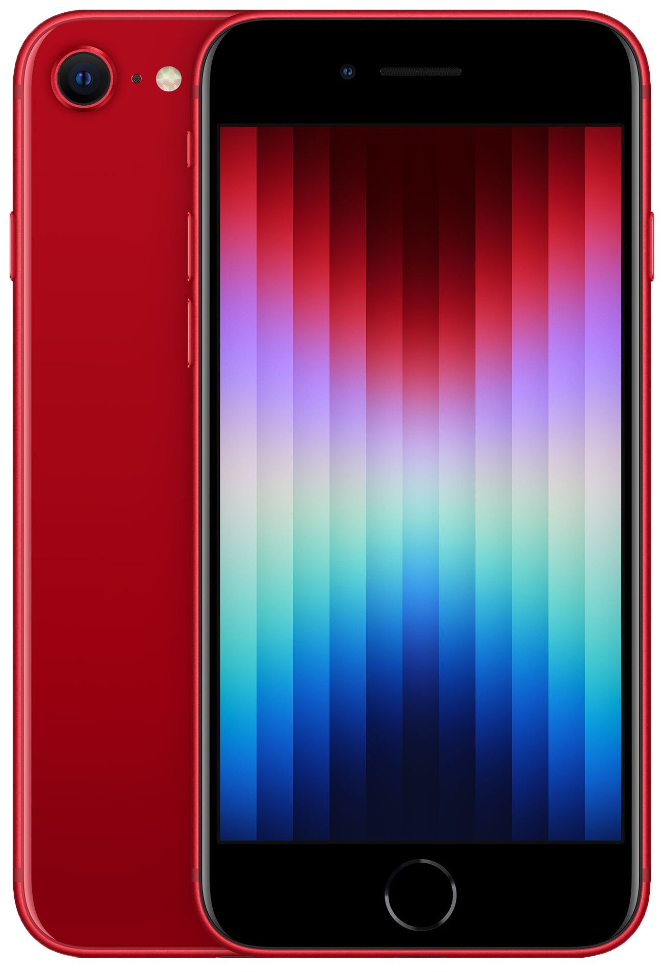 APPLE iPhone SE 2022 64GB 5G 4.7" Czerwony + Zabezpieczenie ekranu ...