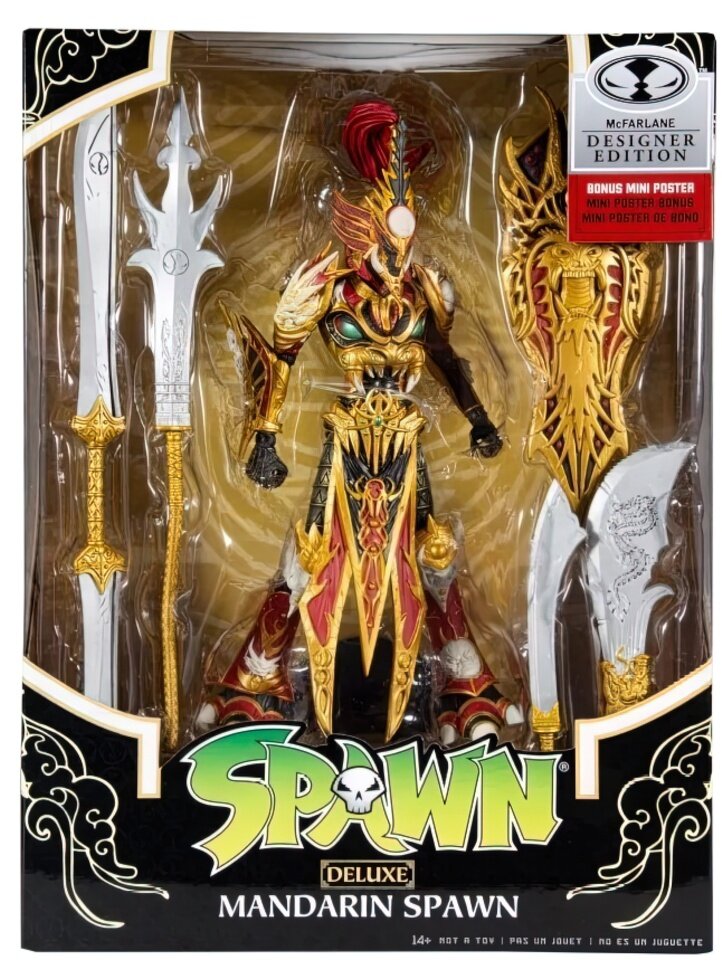 MCFARLANE Mandarin Spawn (Deluxe) Designer Edition Figurka - niskie ...