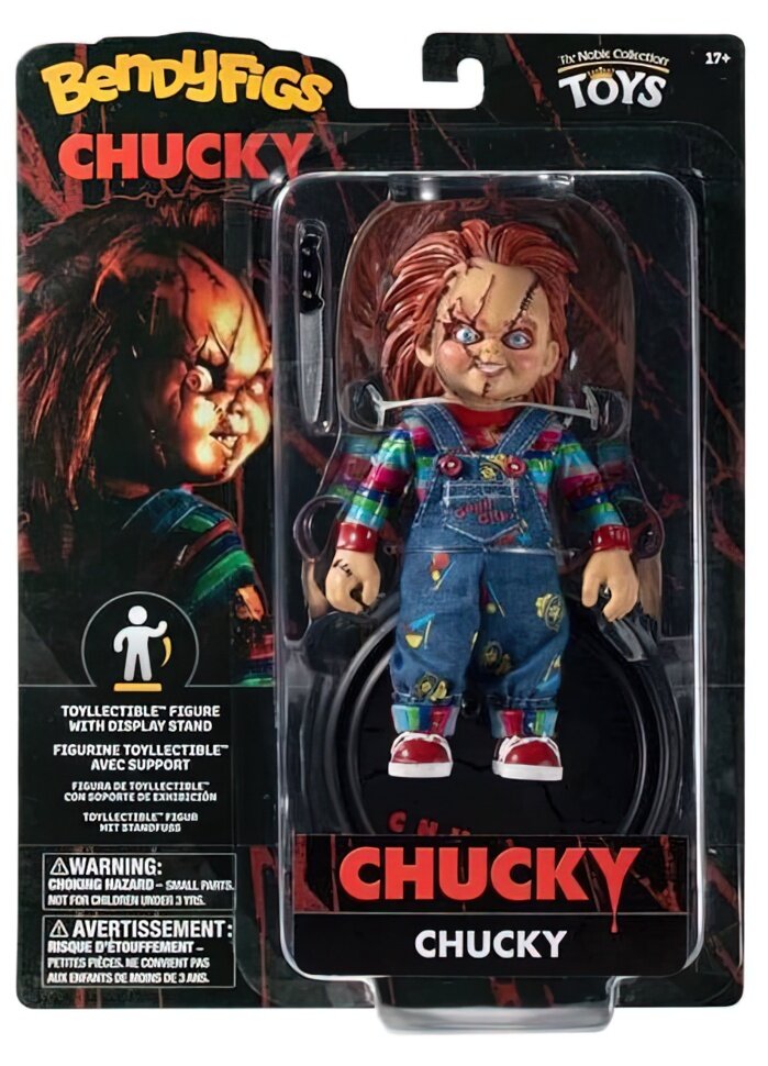 THE NOBLE COLLECTION Horror Child's Play Laleczka Chucky Figurka ...