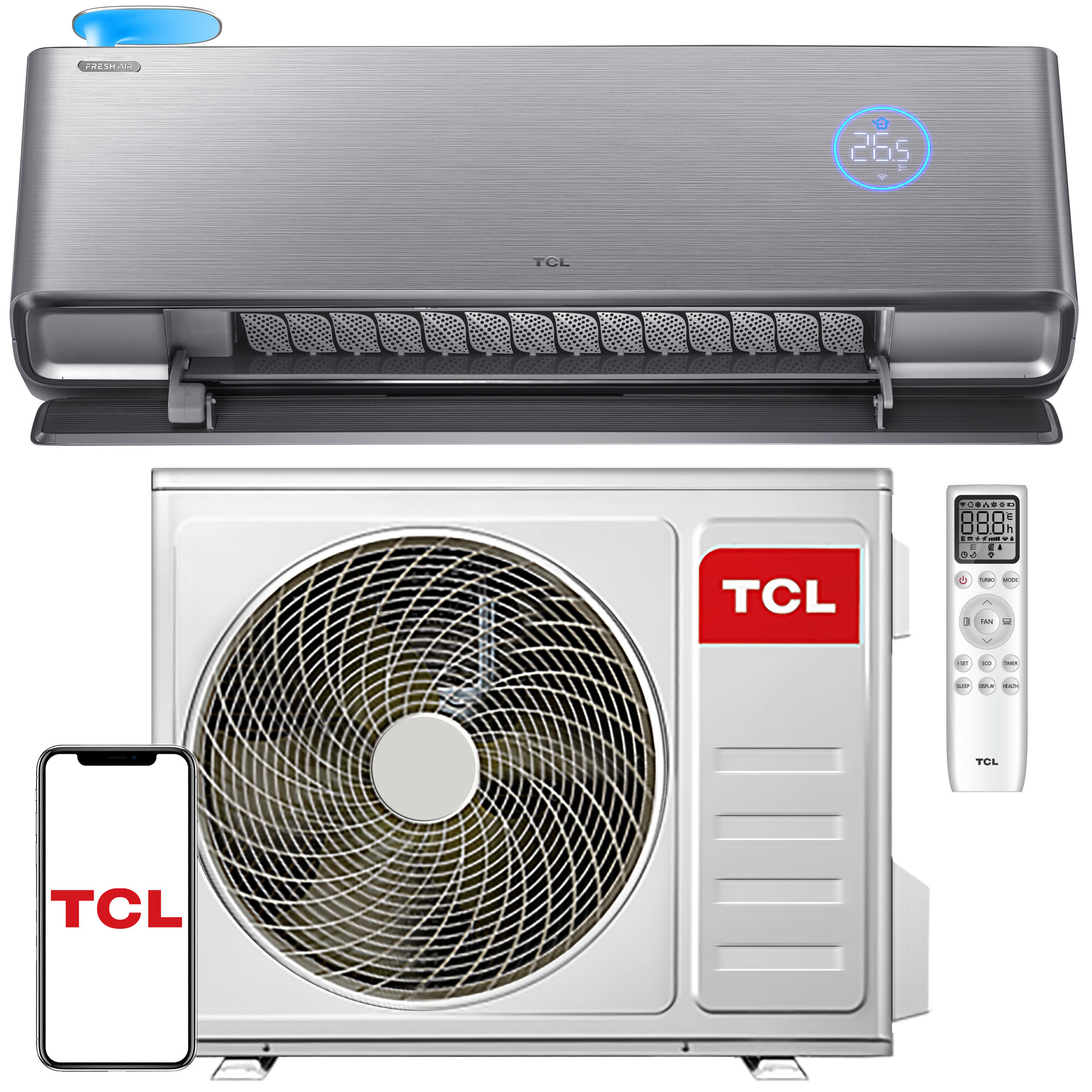 TCL Freshin TAC-12CHSD FAI Klimatyzator Split - niskie ceny i opinie w ...