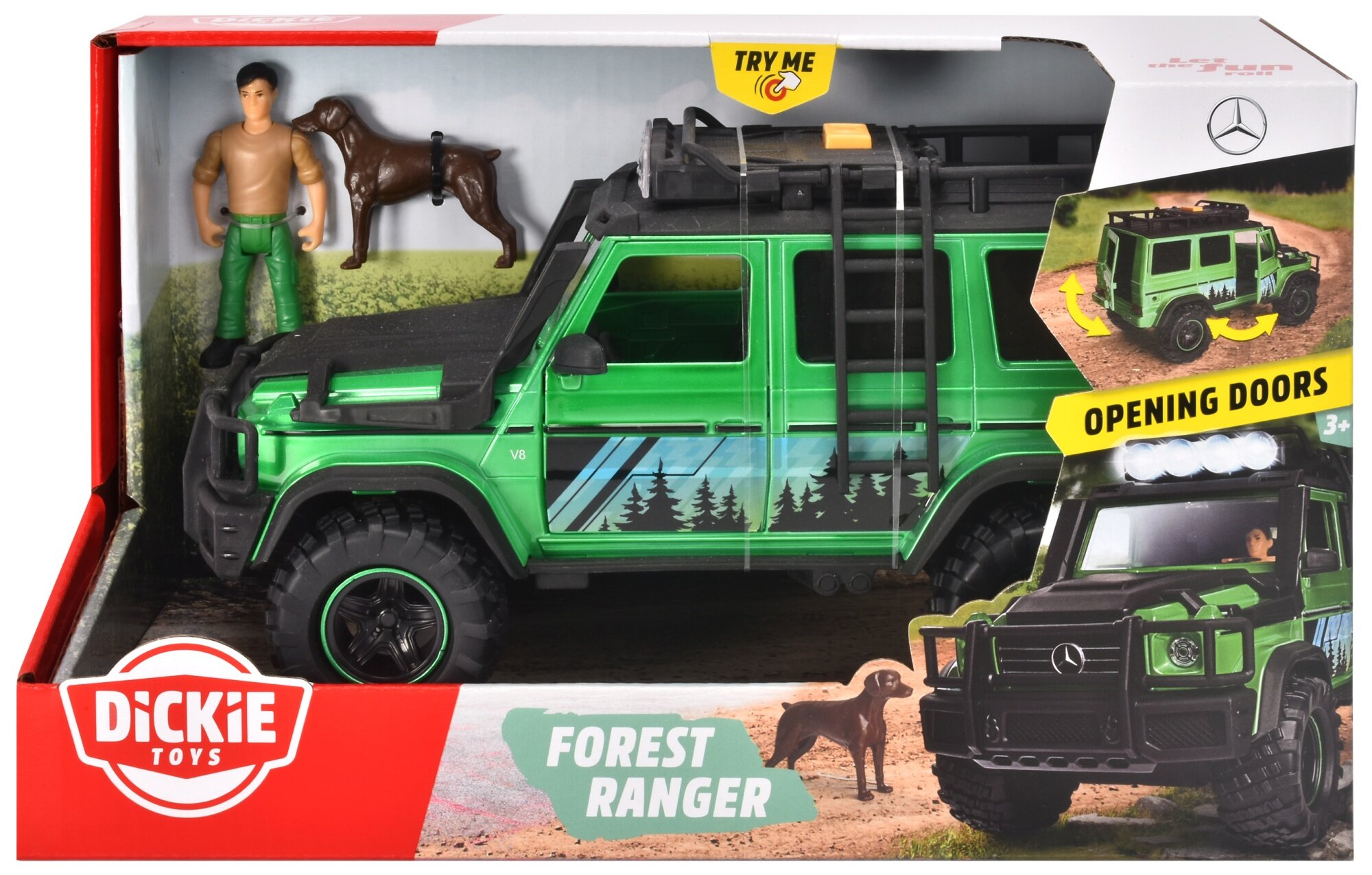 DICKIE TOYS Playlife Leśny Strażnik 203834007 Samochód - niskie ceny i ...