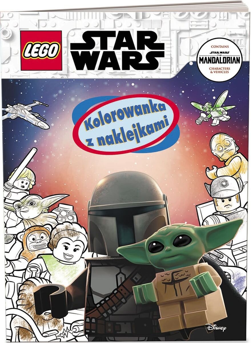 LEGO Star Wars z naklejkami NA-6302 Kolorowanka - niskie ceny i opinie ...