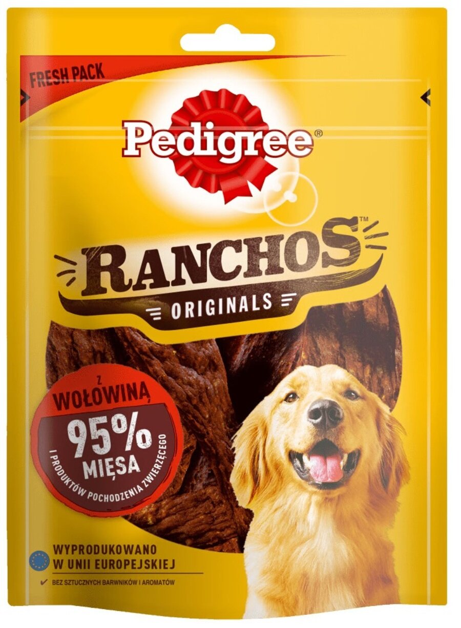 PEDIGREE Ranchos Originals Wołowina 70 g Przysmak dla psa - niskie ceny i opinie w Media Expert