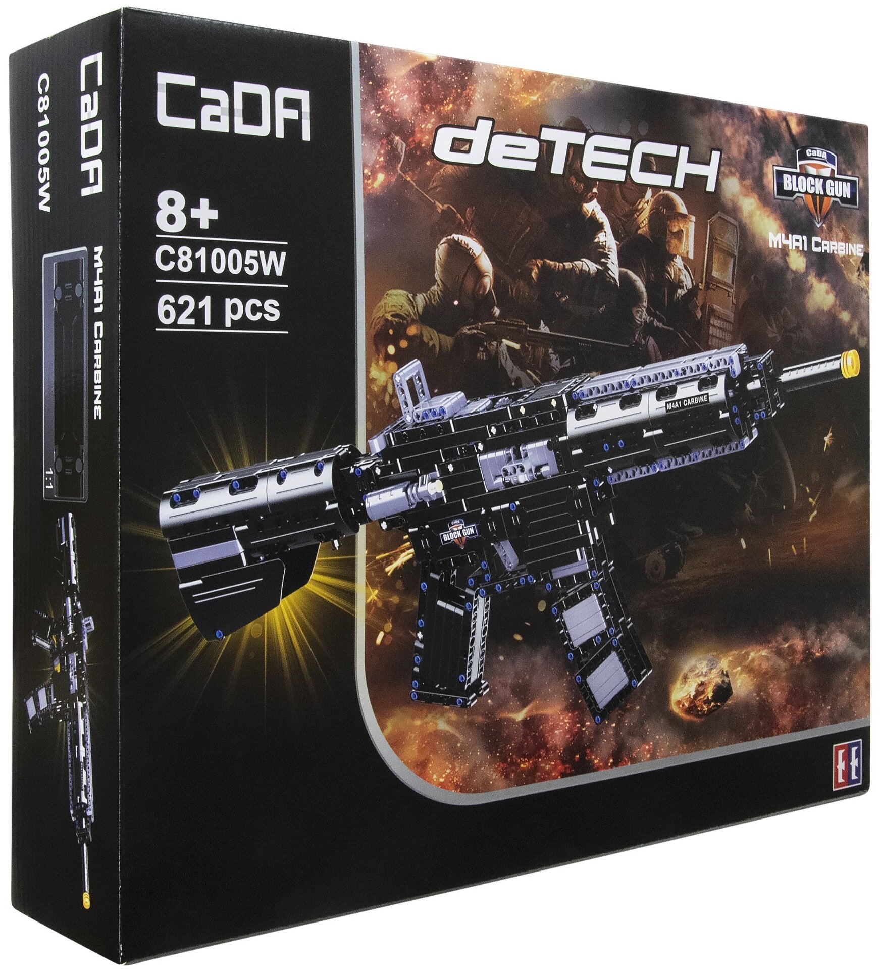 CADA Block Gun Karabin M4A1 C81005W Klocki plastikowe - niskie ceny i ...