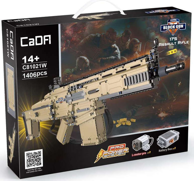 CADA Block Gun Karabin Assault Rifle 17S C81021W Klocki plastikowe ...