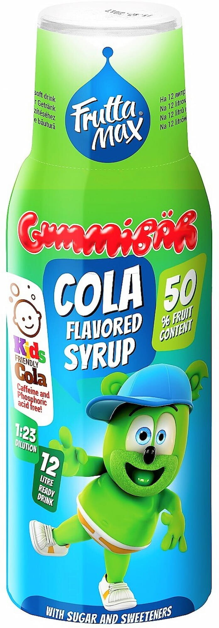 FRUTTAMAX Kids Cola 500 ml Syrop - niskie ceny i opinie w Media Expert