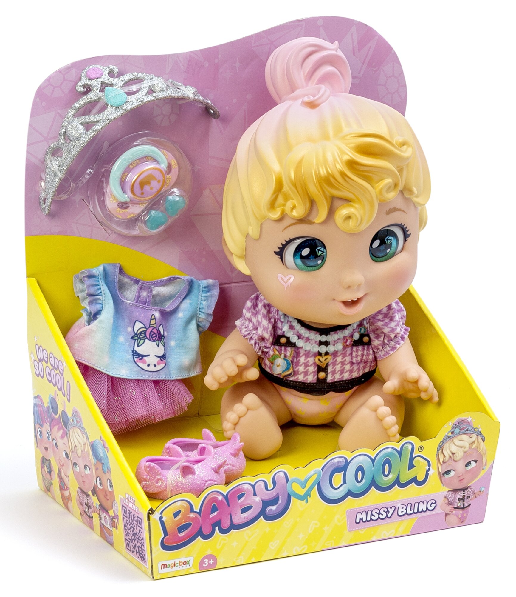 MAGIC BOX Baby Cool Missy Bling PBC1PS012IN02 Lalka - niskie ceny i ...