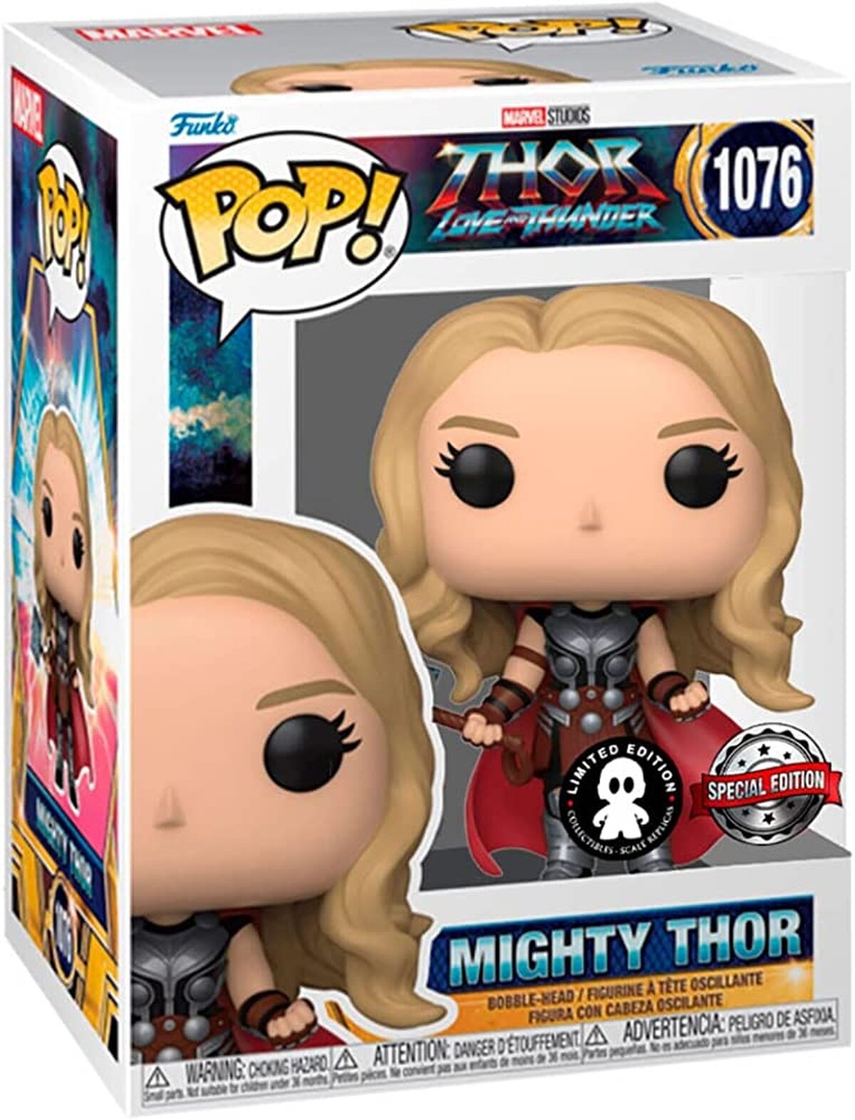 FUNKO Pop Marvel Thor Love and Thunder Mighty Thor Figurka - niskie ...