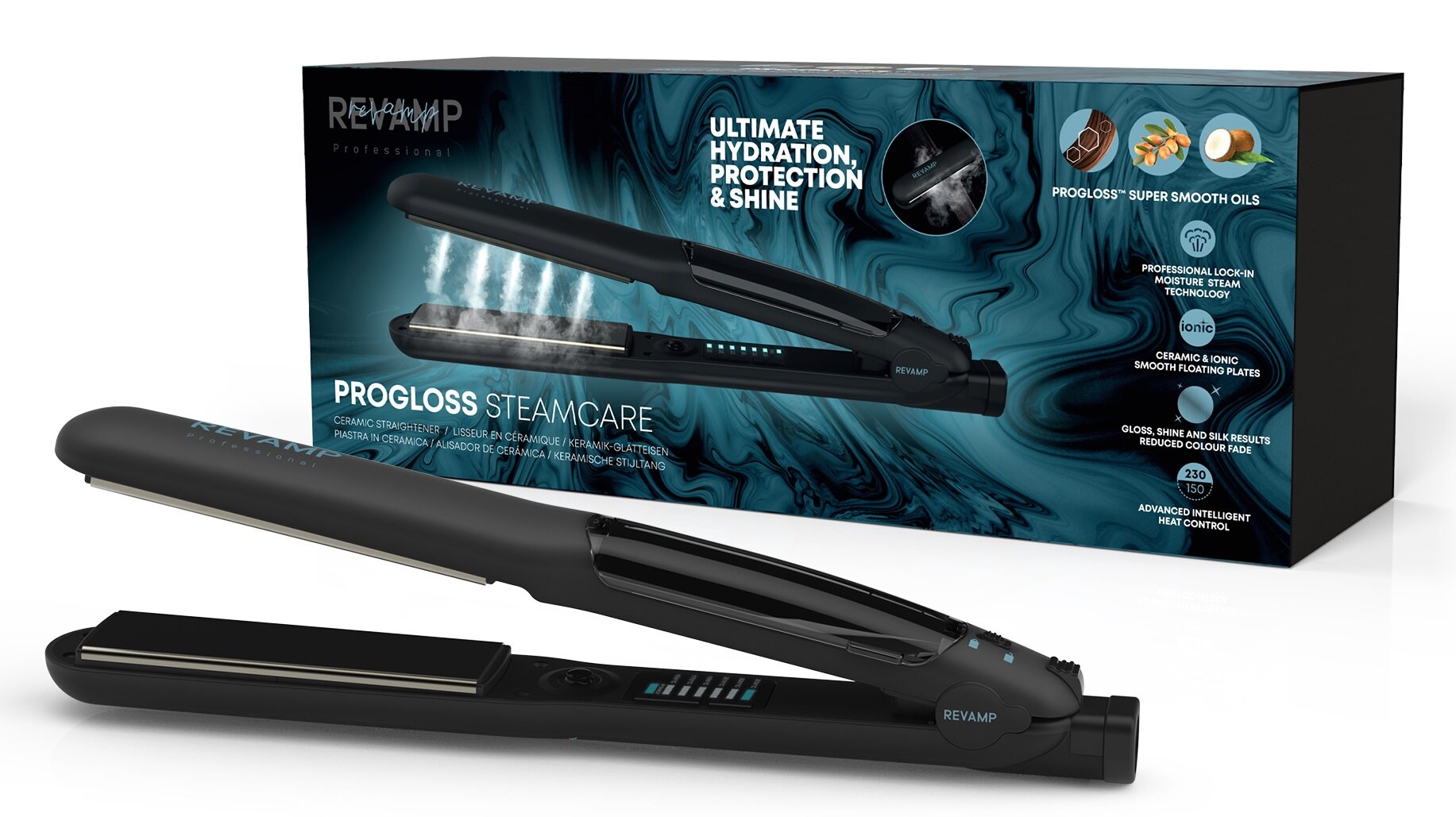 REVAMP Progloss Steamcare ST-1600 Prostownica - niskie ceny i opinie w Media Expert