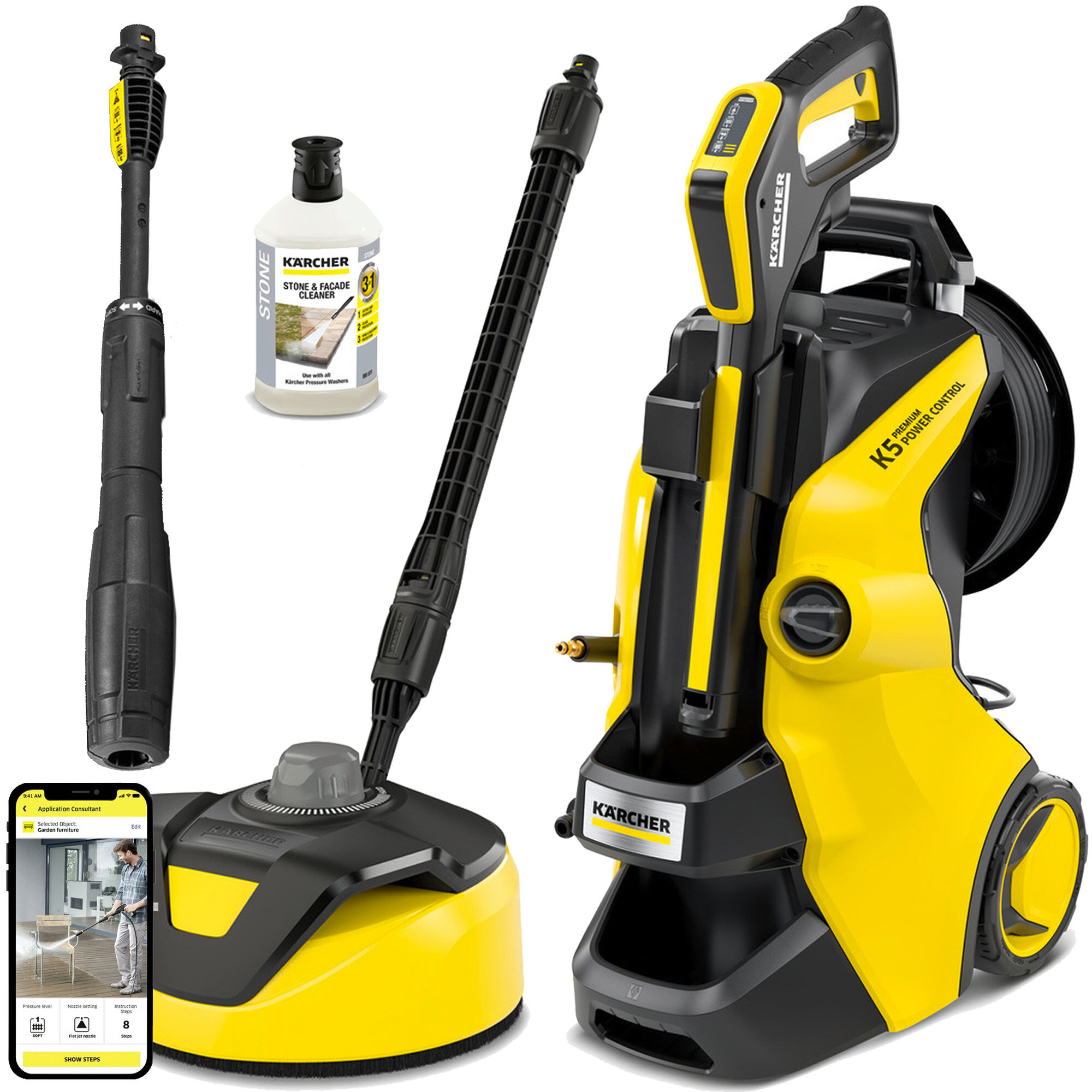 KARCHER K5 Premium Smart Control 1.324-673.0 Myjka ciśnieniowa - niskie ceny i opinie w Media Expert