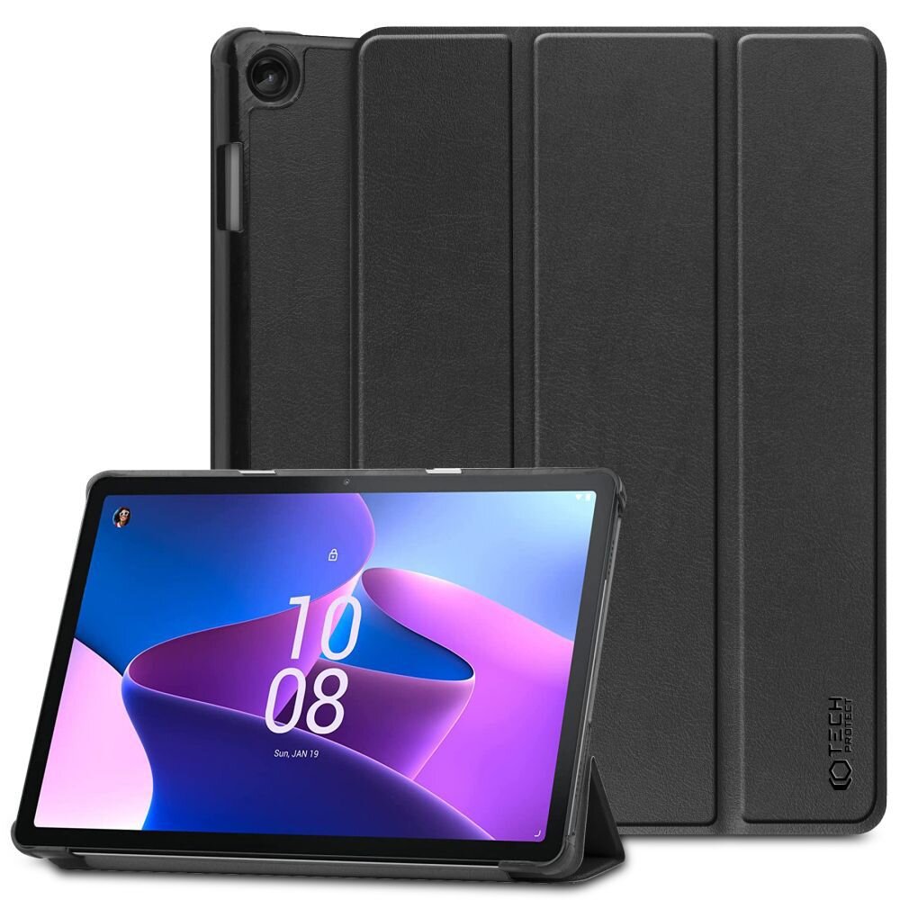 TECH-PROTECT SmartCase Czarny Etui na Lenovo Tab M10 10.1 3rd Gen TB ...