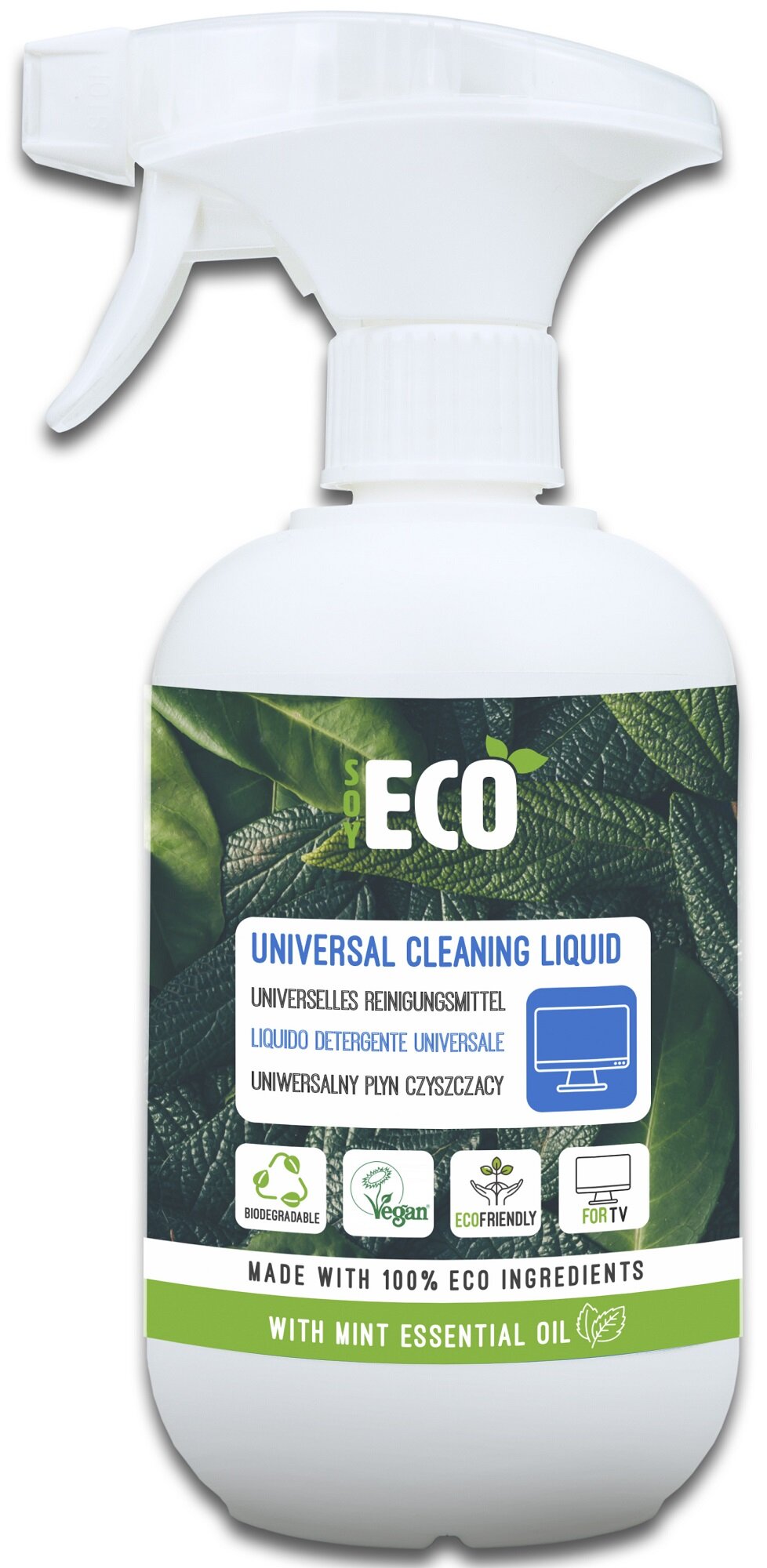 SOYECO do ekranów LCD SECO007 500 ml Płyn czyszczący - niskie ceny i opinie w Media Expert