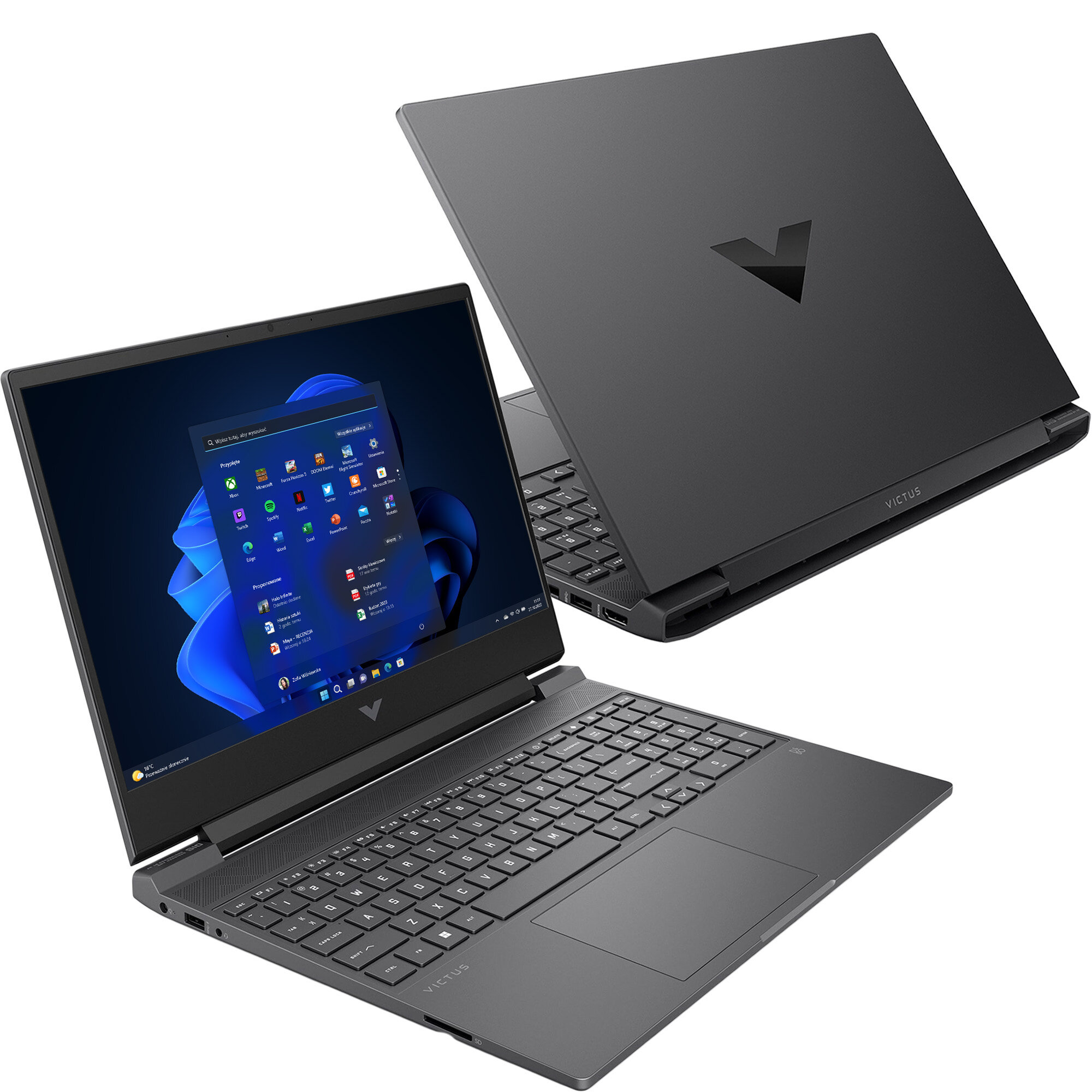 HP Victus 15-FB0733NW 15.6" IPS 144Hz R5-5600H 16GB RAM 512GB SSD ...