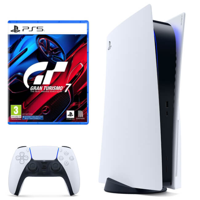 SONY PlayStation 5 + Gran Turismo 7 Gra PS5 Konsola - niskie ceny i ...
