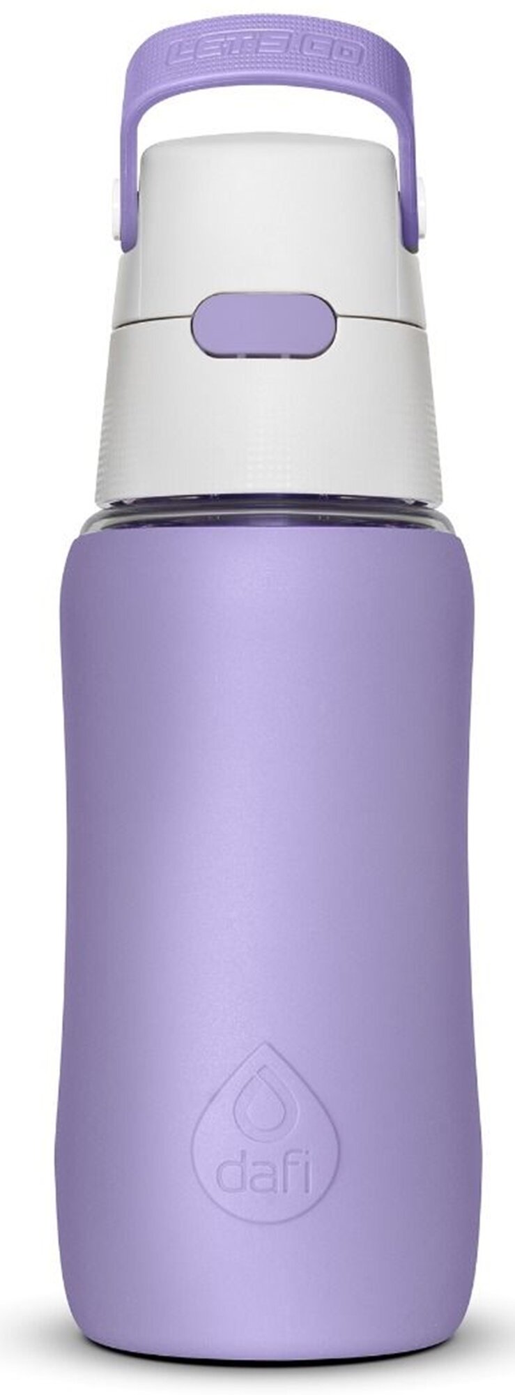DAFI Solid SiliconeFit 500 ml Fioletowy Butelka filtrująca - niskie ...