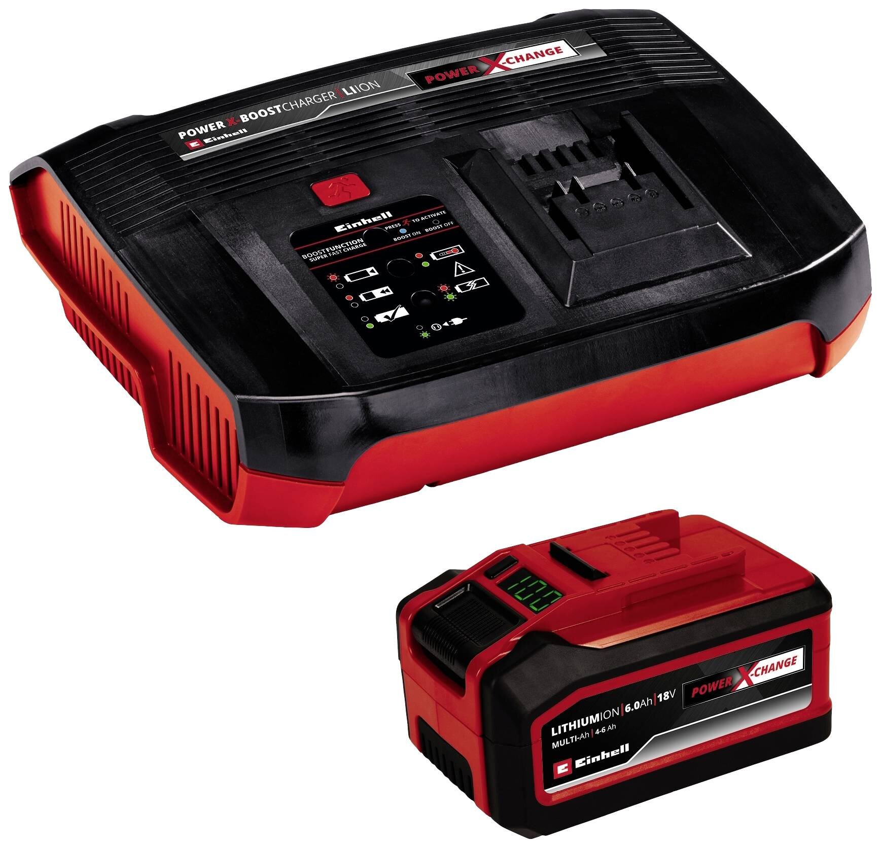 EINHELL Power X-Change PLUS 4–6 Ah 6Ah 18V + ładowarka Akumulator ...
