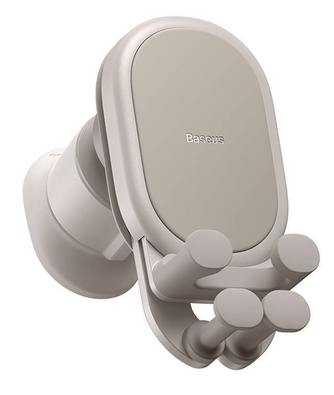 BASEUS z ładowarką indukcyjną 15W SUWX030002 Kremowy Uchwyt na telefon ...