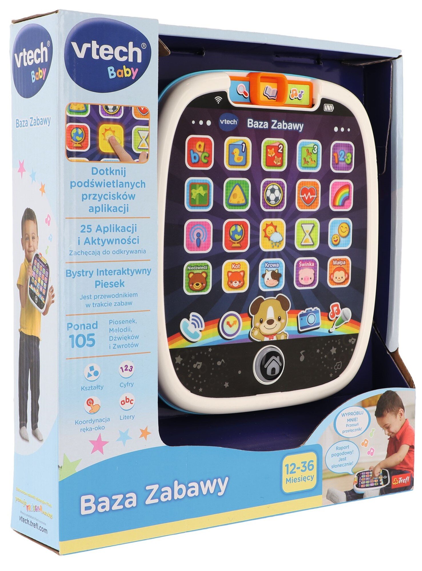 VTECH Baby Baza zabawy 61173 Zabawka edukacyjna - niskie ceny i opinie ...