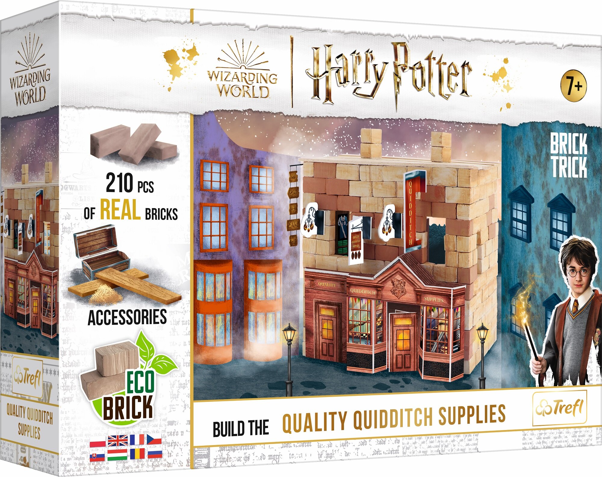 TREFL Brick Trick Harry Potter Quality Quidditch Supplies 61607 Klocki ...