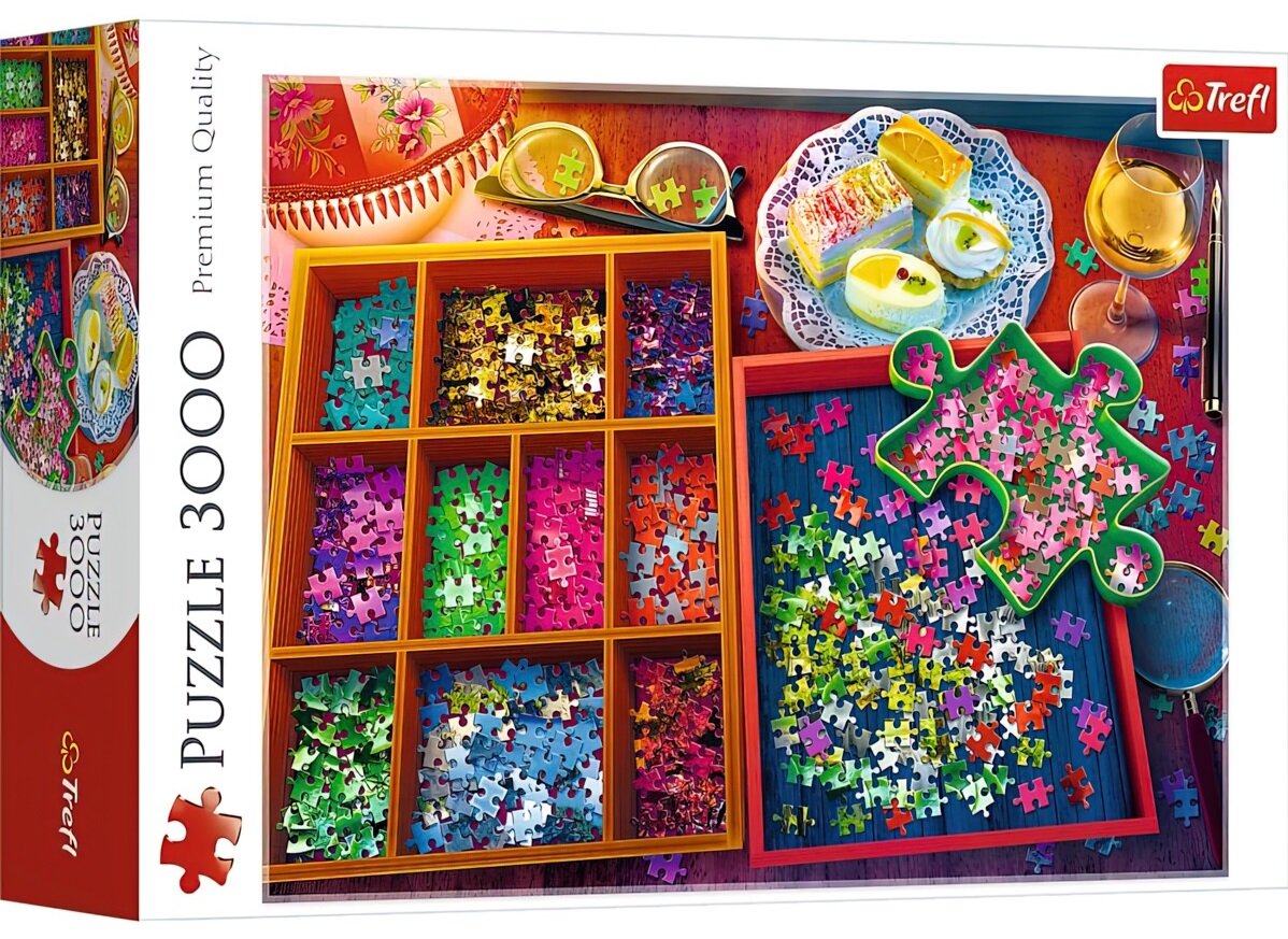 TREFL Premium Quality Wieczór z puzzlami 33079 (3000 elementów) Puzzle ...