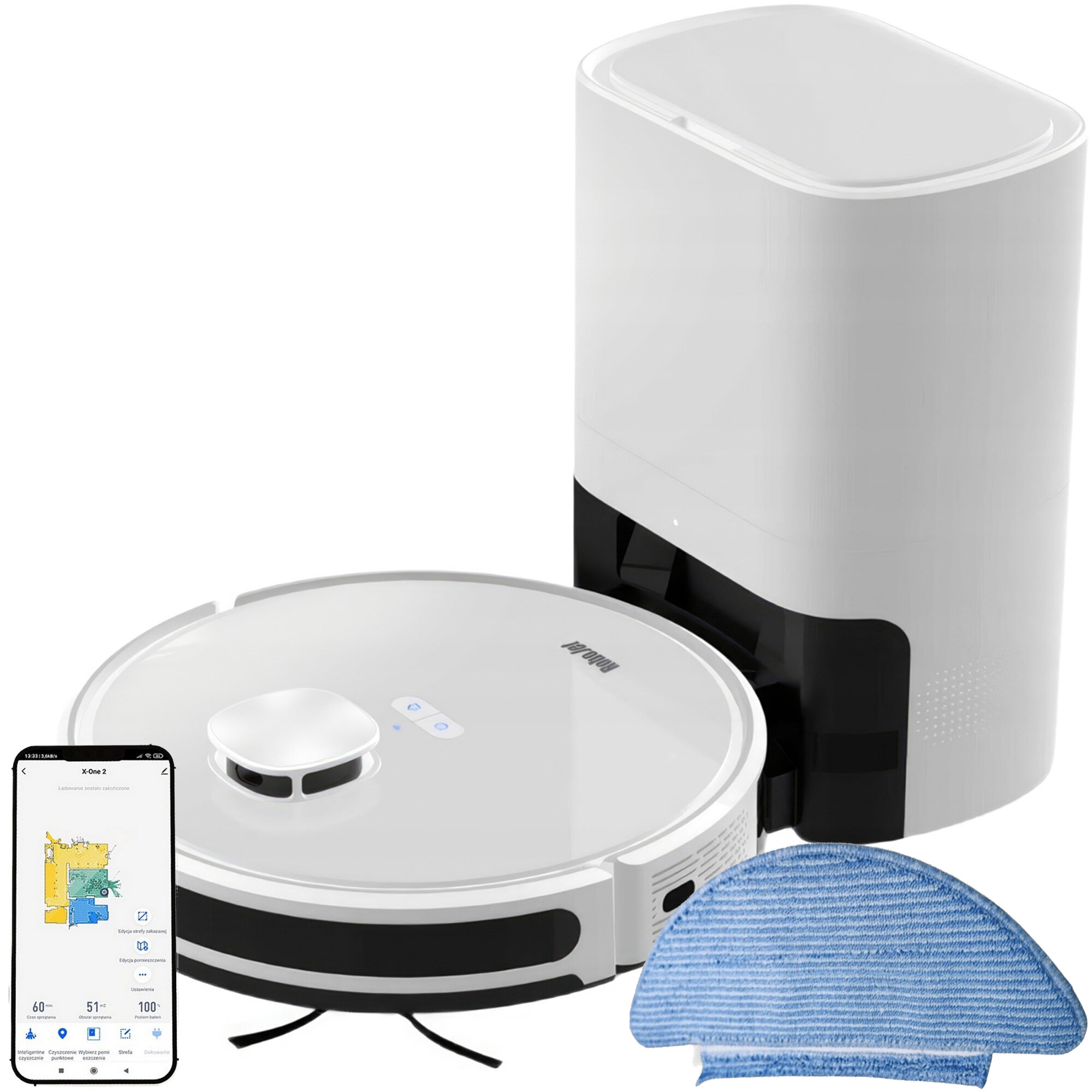 ROBOJET X-ONE 2 Pro Robot sprzątający - niskie ceny i opinie w Media Expert