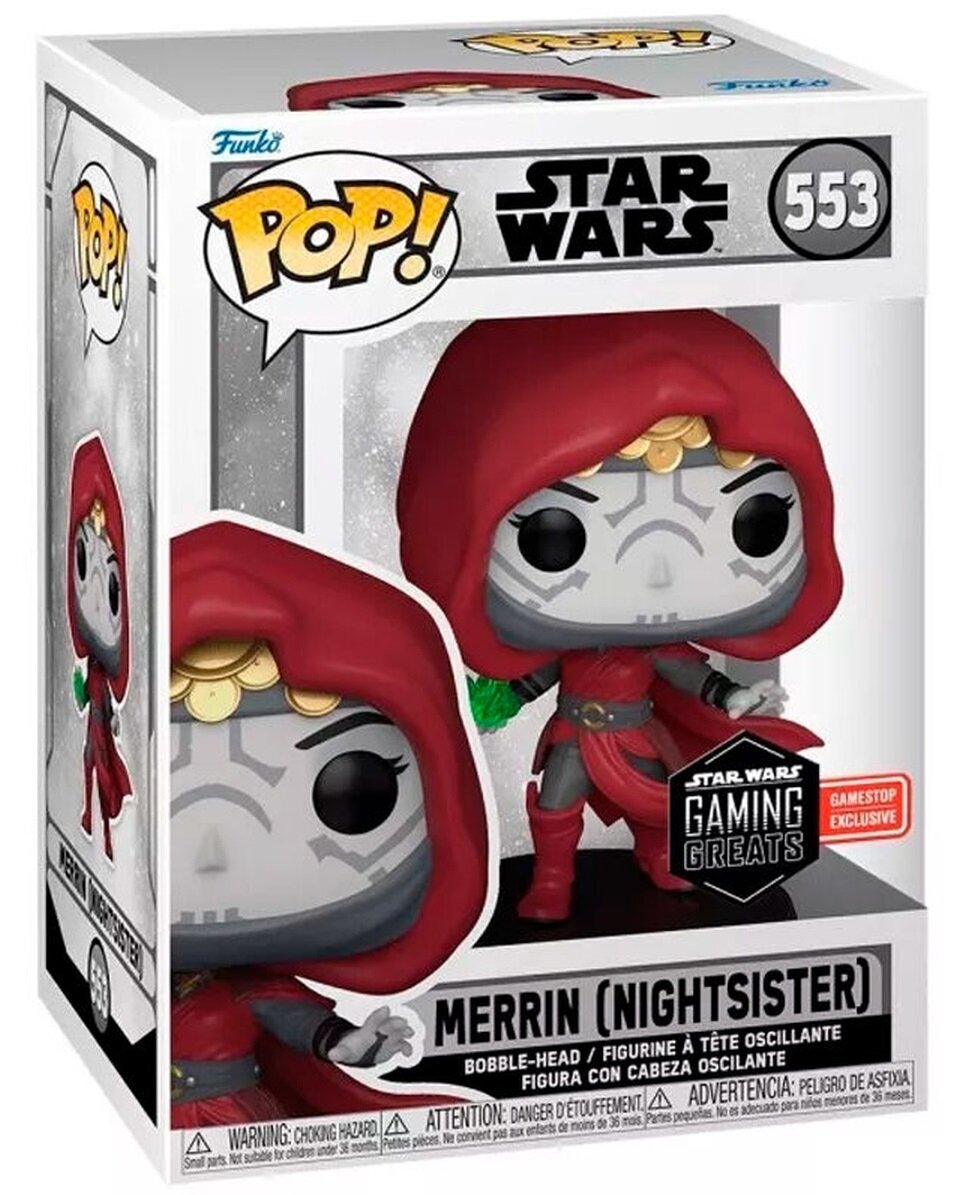 FUNKO Pop Star Wars Jedi Merrin (Nightsister) Special Edition 553 ...