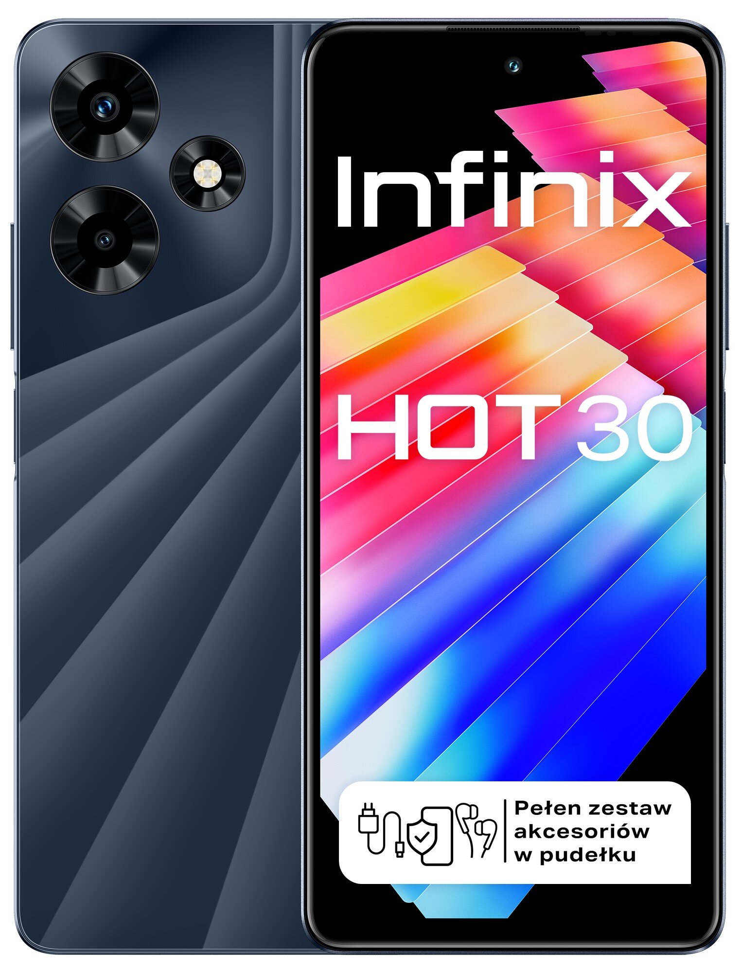 INFINIX Hot 30 8/256GB 6.78" 90Hz Czarny X6831 Smartfon - niskie ceny i ...