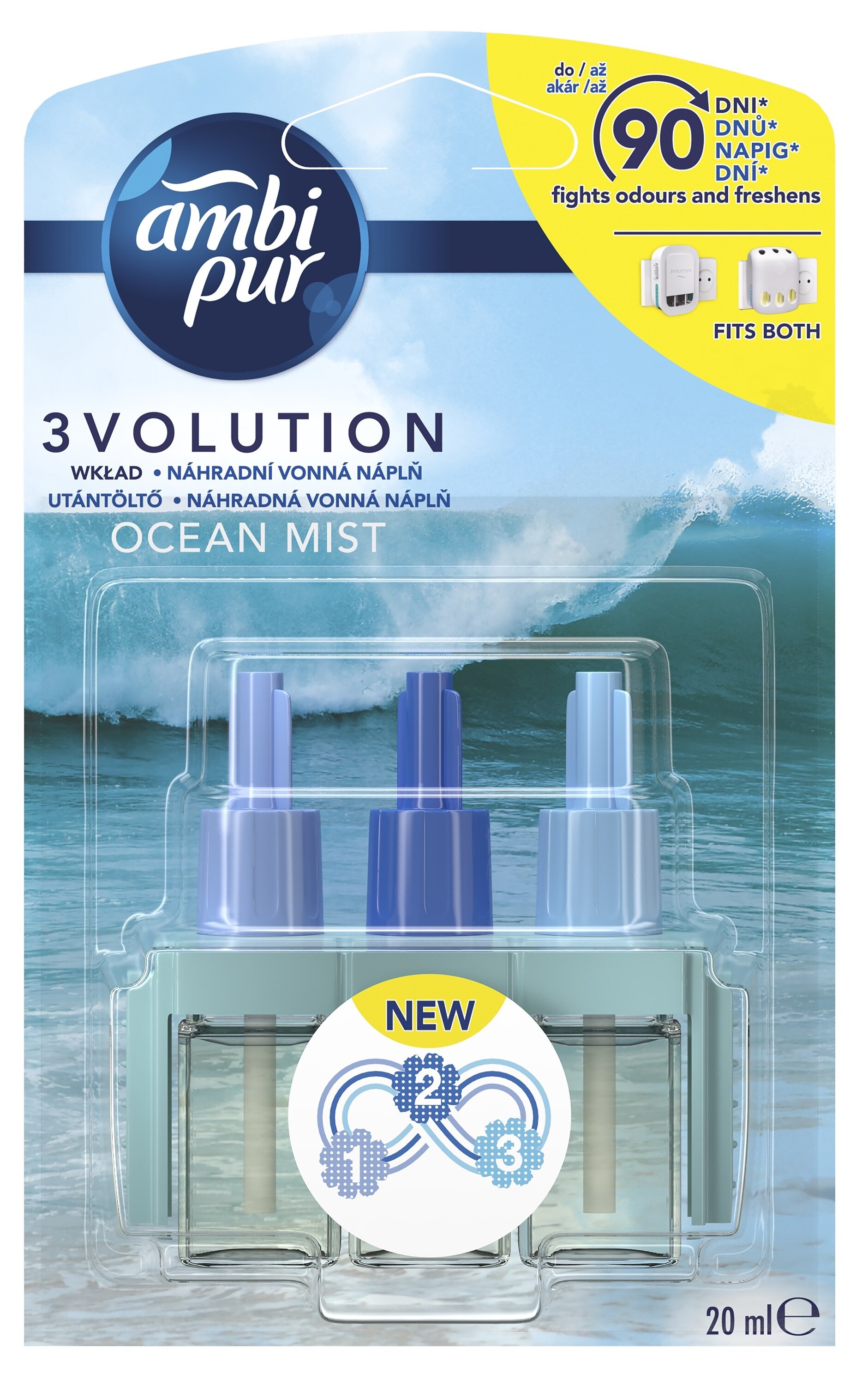 AMBI PUR 3Volution Ocean Mist 20 ml Wkład do odświeżacza powietrza ...