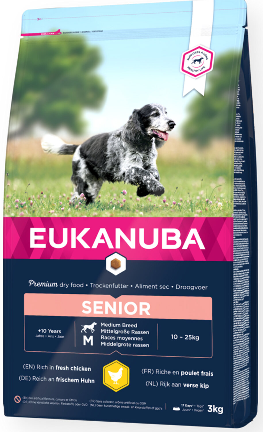 EUKANUBA Senior Medium Breeds Kurczak 3 kg Karma dla psa - niskie ceny ... EUKANUBA Senior Medium Breeds Kurczak 3 kg Karma dla psa - niskie ceny ...