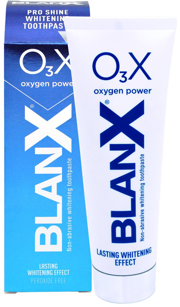 BLANX O3X Wybielająca 75 ml Pasta do zębów - niskie ceny i opinie w ...