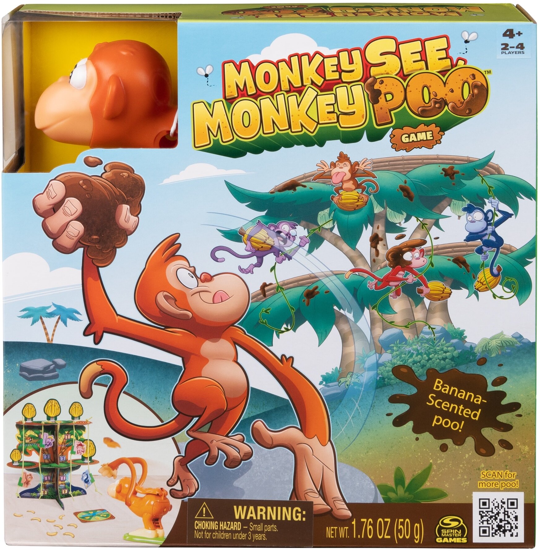 SPIN MASTER Monkey See Monkey Poo Gra towarzyska - niskie ceny i opinie ...