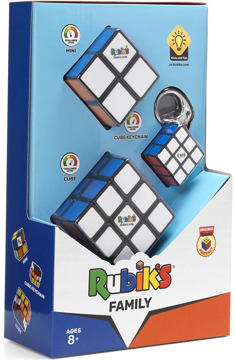 SPIN MASTER Rubik's Family Pack 6064015 Zabawka kostka Rubika - niskie ...