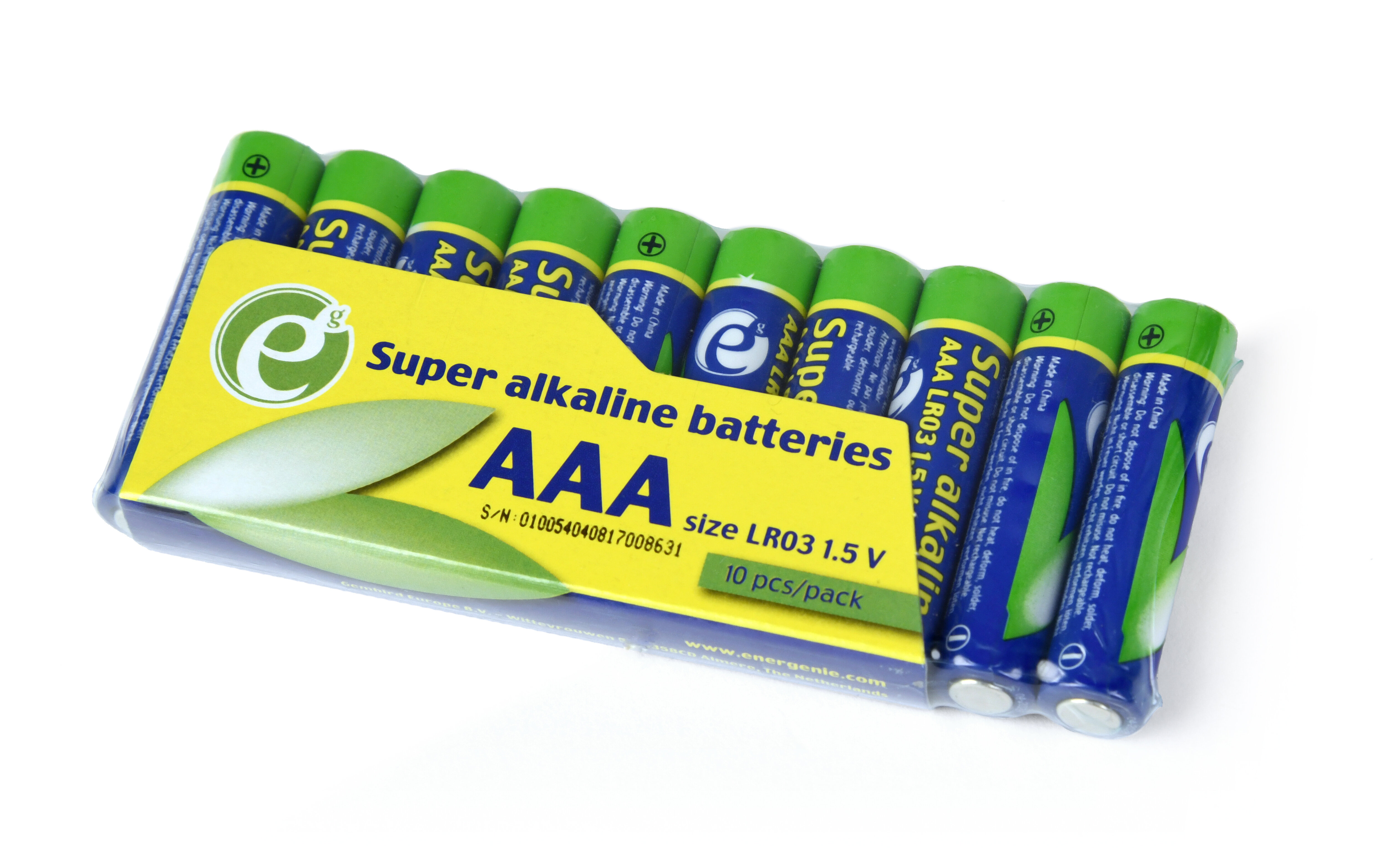 GEMBIRD Super Alkaline (10 szt.) Baterie AAA LR3 - niskie ceny i opinie ...