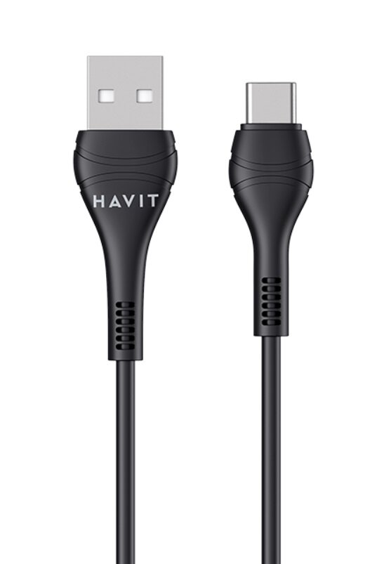 HAVIT CB6161 2A 1 m Czarny Kabel USB - USB Typ-C - niskie ceny i opinie ...