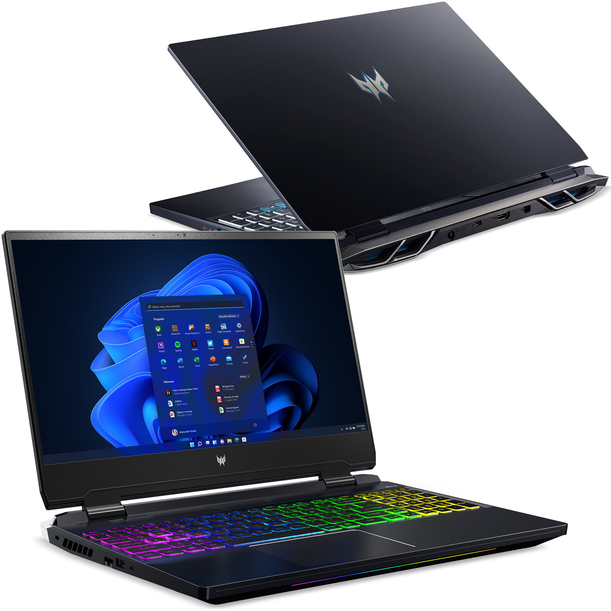 ACER Predator Helios 300 PH315-55-705T 15.6" IPS 165Hz i7-12700H 16GB ...