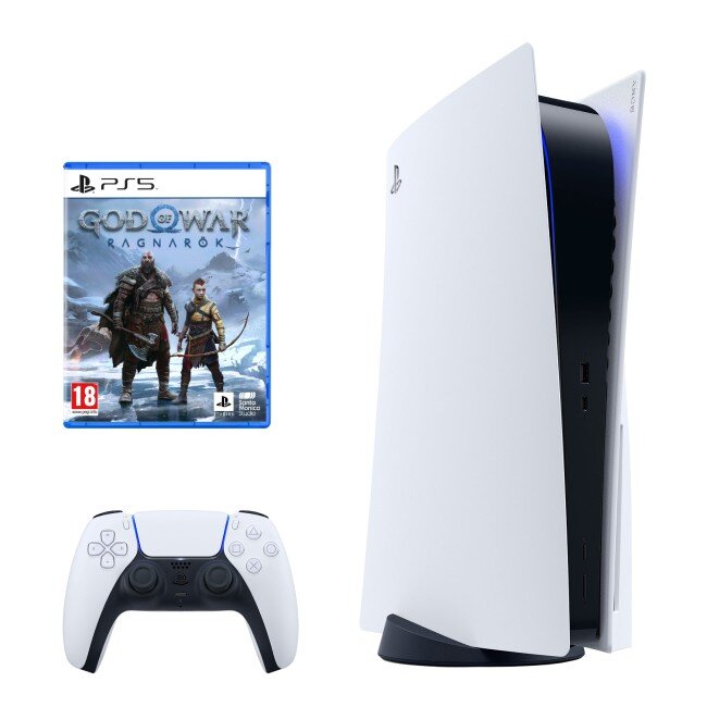 SONY PlayStation 5 + God of War Ragnarök Gra PS5 Konsola - niskie ceny ...