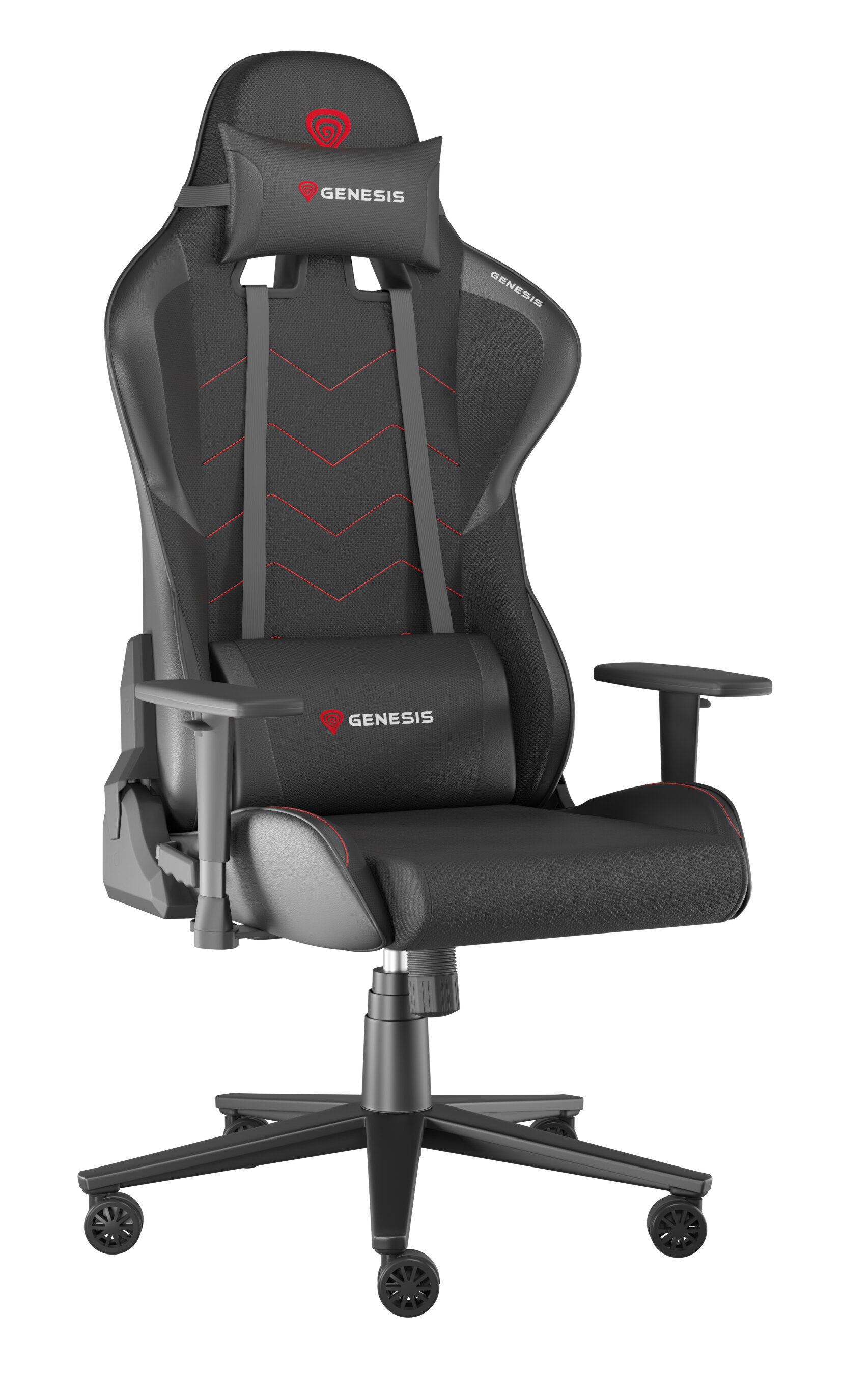 GENESIS Nitro 550 G2 Czarny Fotel - niskie ceny i opinie w Media Expert