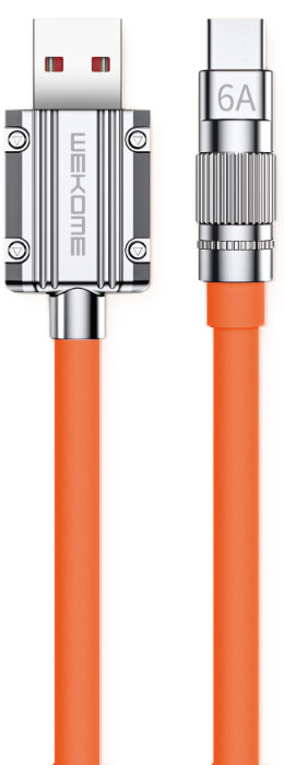 WEKOME WDC-186 Wingle Series 1 m Pomarańczowy Kabel USB - USB Typ-C ...