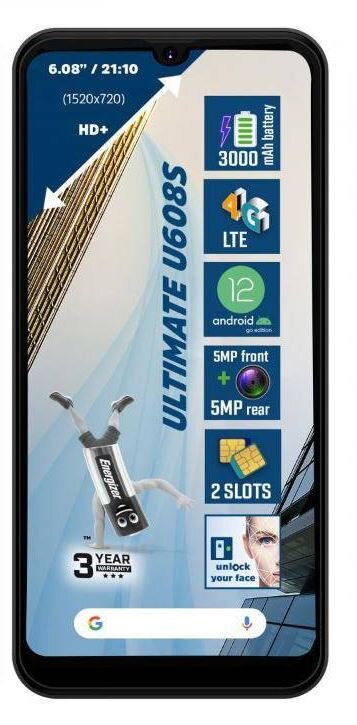 ENERGIZER Ultimate U608S 2/32GB 4G 6.08'' Smartfon - niskie ceny i opinie w Media Expert