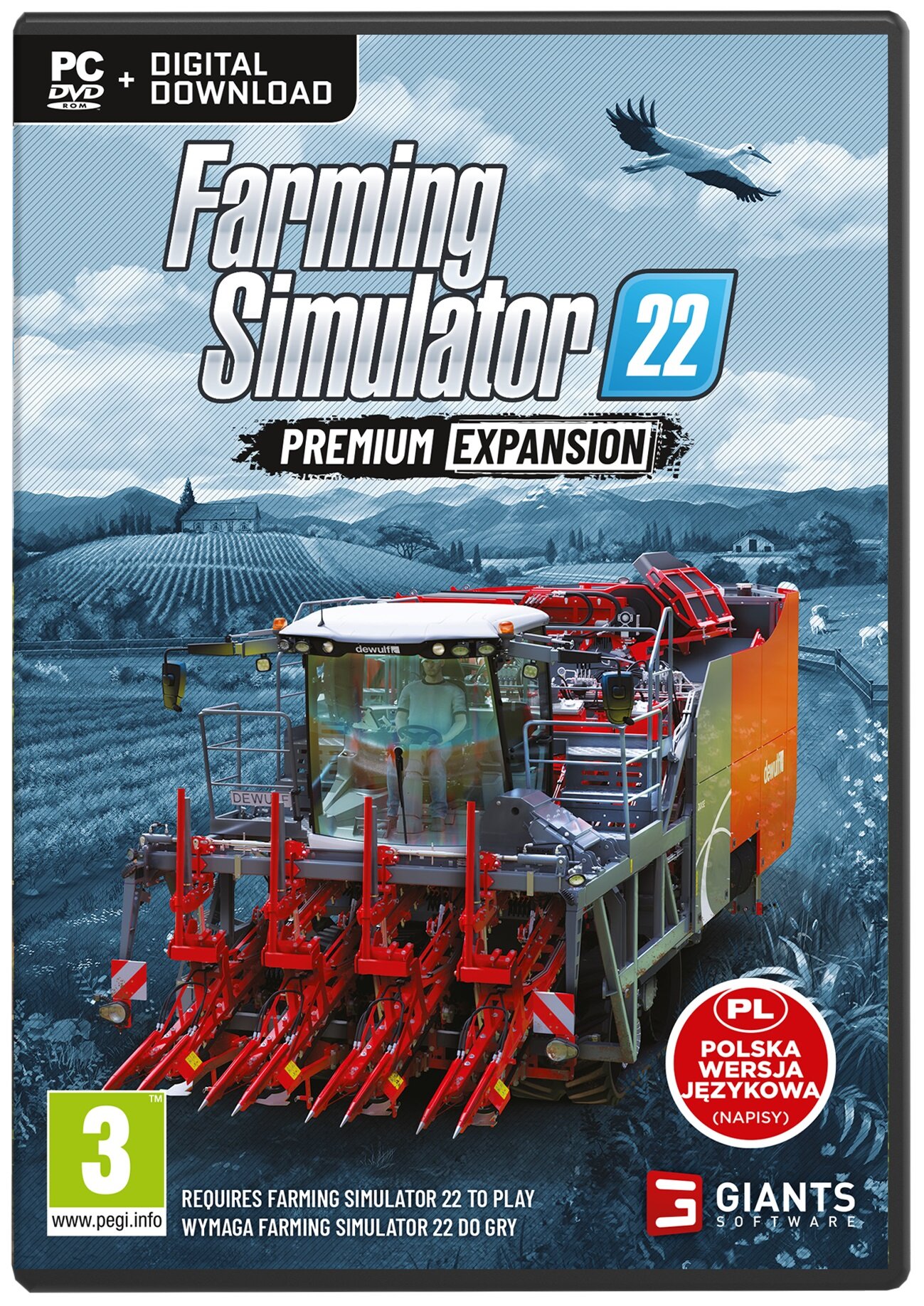 Farming Simulator 22 Edycja Premium Expansion Gra Pc Niskie Ceny I