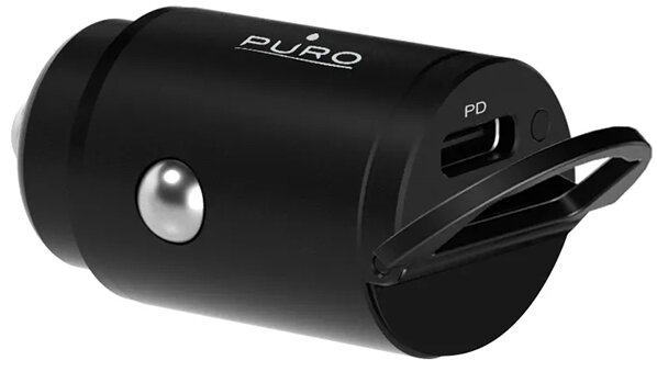 PURO Mini Car Fast Charger Czarny Ładowarka samochodowa - niskie ceny i ...