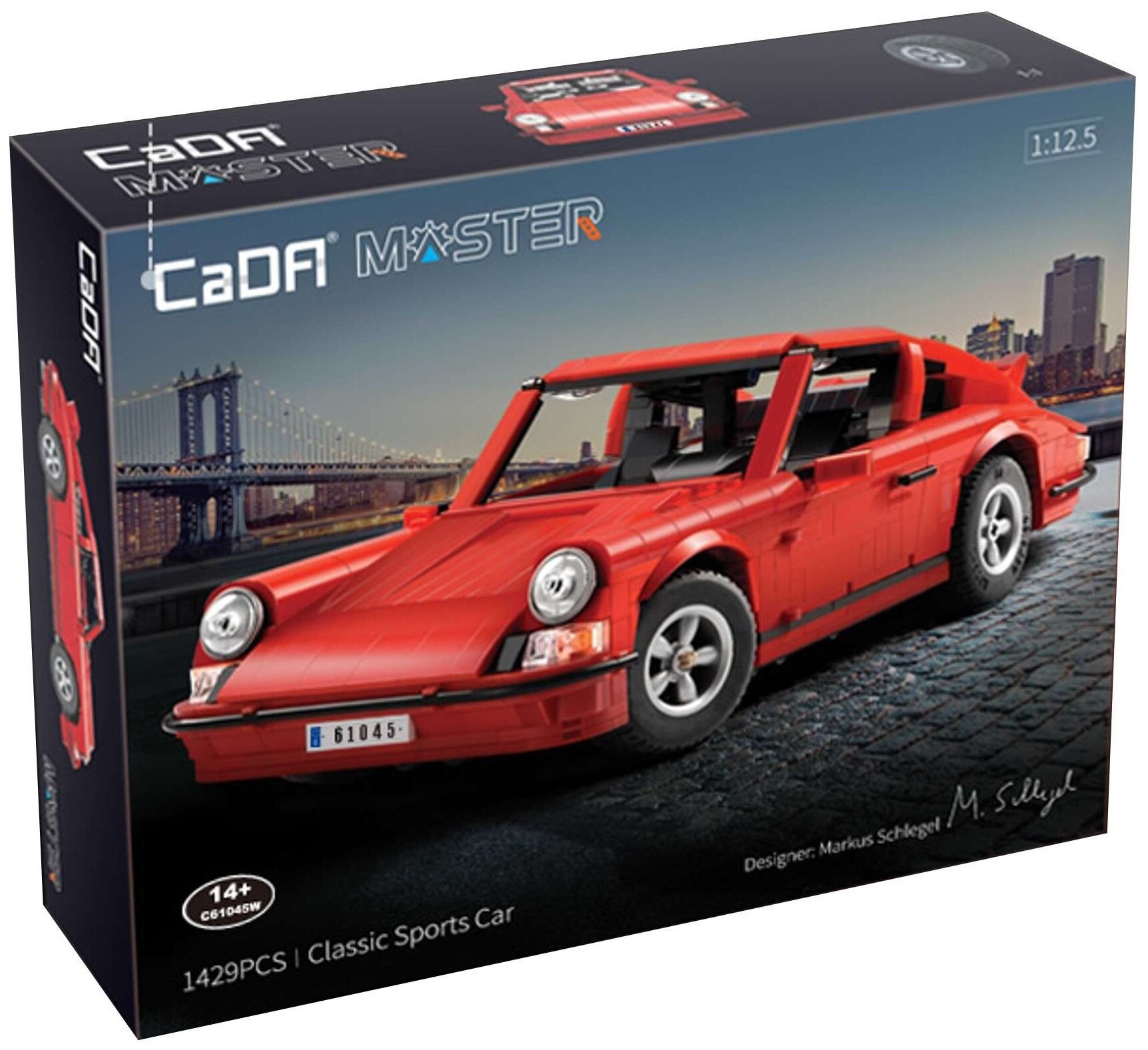 CADA Master Auto Sportowe C61045W Klocki plastikowe - niskie ceny i ...