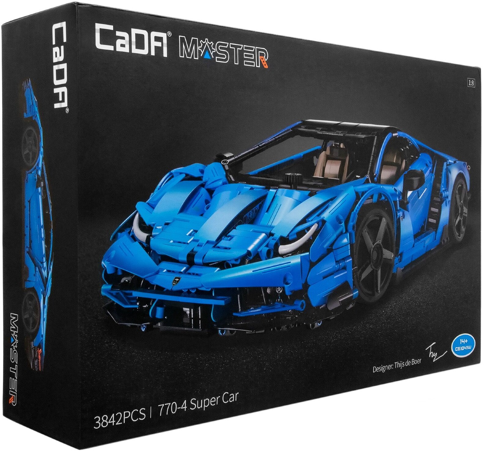 CADA Master Auto Duże Super Italian Car C61041W Klocki plastikowe ...